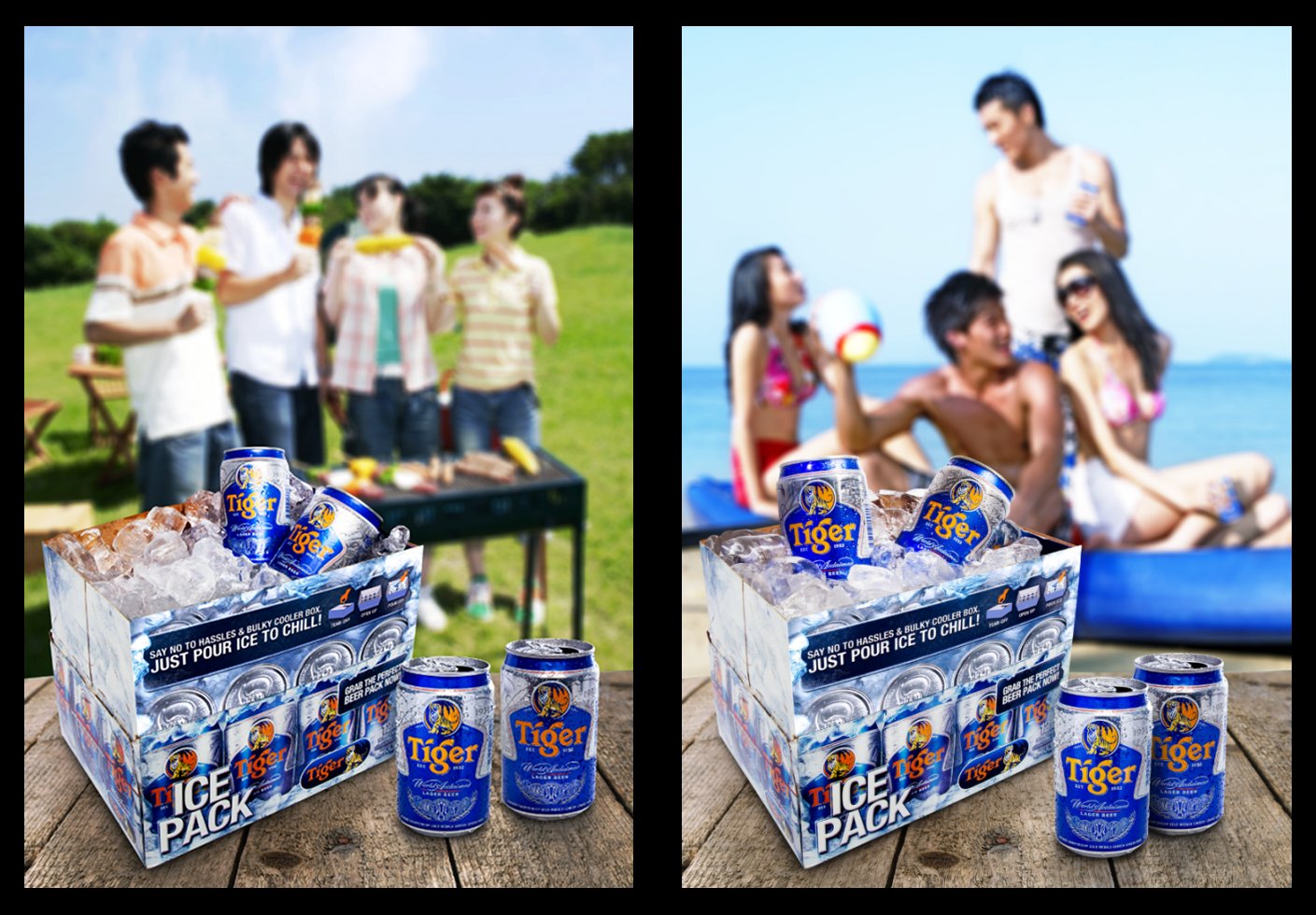 Tiger Beer 12 Can Ice Pack Parties - Singaporean Lifestyle Blog