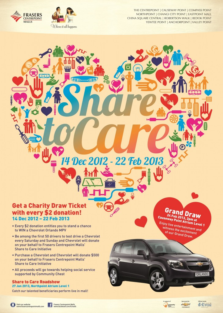 Frasers Centrepoint Malls Share to Care Charity Drive - Singaporean ...